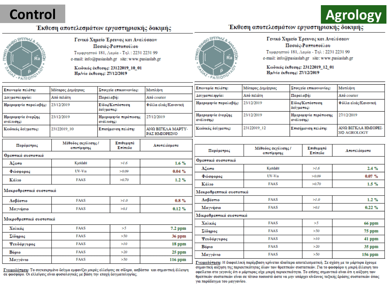 Αύξηση στην Παραγωγή και Ποιότητα Ελαιολάδου - Agrology